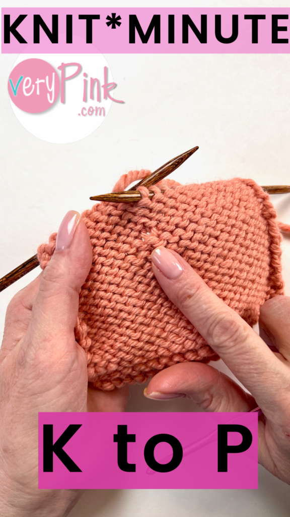 Knit*Minute - K to P - v e r y p i n k . c o m - knitting patterns and ...